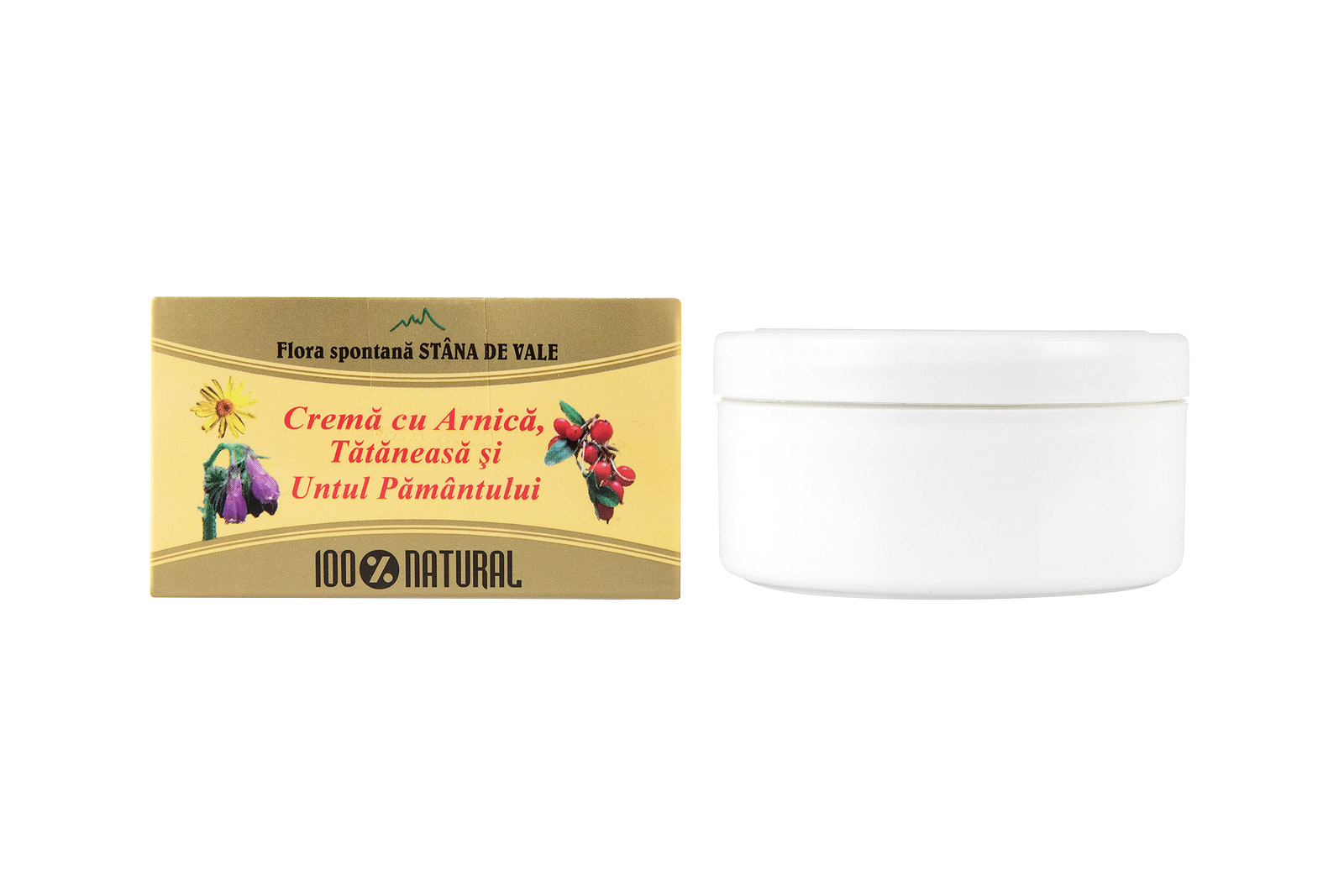 Comanda online Cremă cu arnică, tătăneasă și untul pământului de pe ...